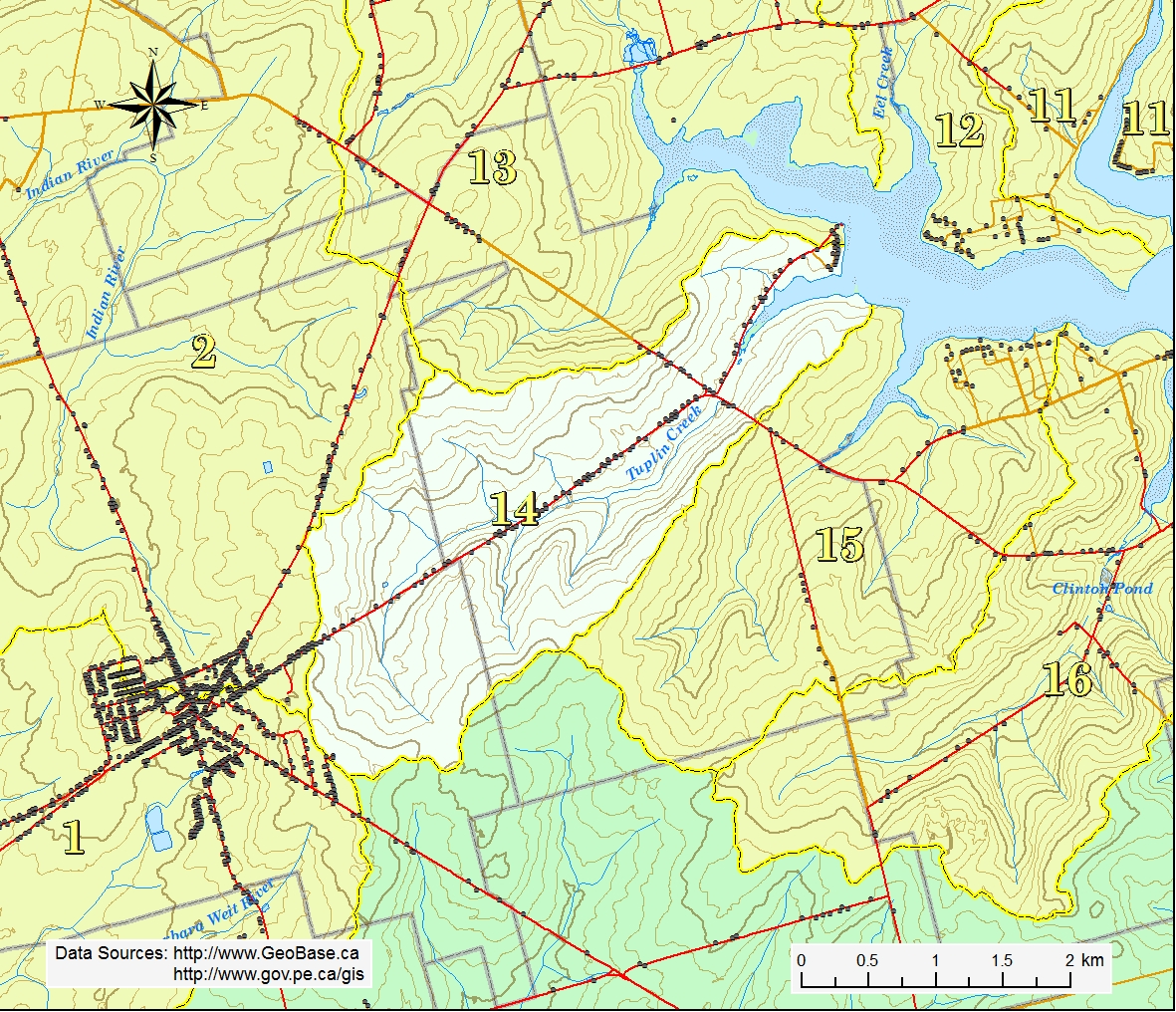 Tuplin Creek – Kensington North Watersheds